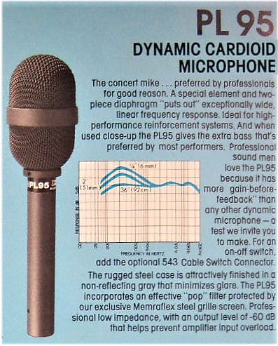 MIicrophone of the month November 2022 -Electro-Voice PL95_ds35
